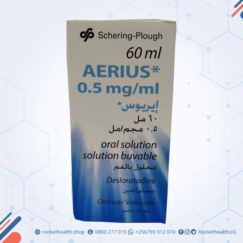 Aerius Syrup 60ml | Rocket Health Shop