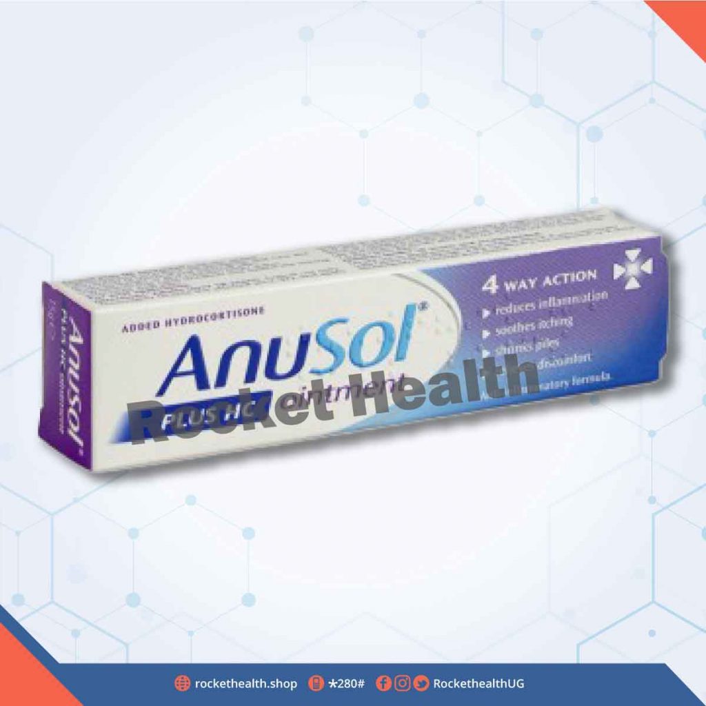 Zinc oxide/ Bismuth oxide /Hydrocortisone 2.50% ANUSOL HC Ointment ...