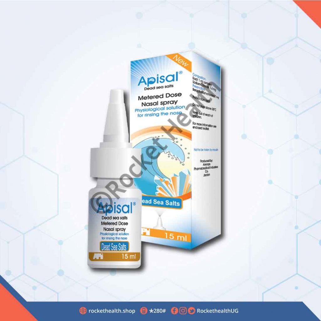 Apisal dead sea salt Nasal spray | Rocket Health Shop