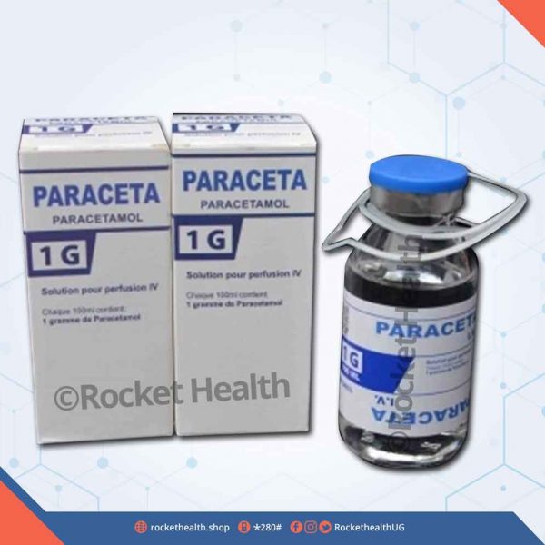 Paracetamol 1000mg/100ml FEVERAL IV INFUSION Injection | Rocket Health Shop